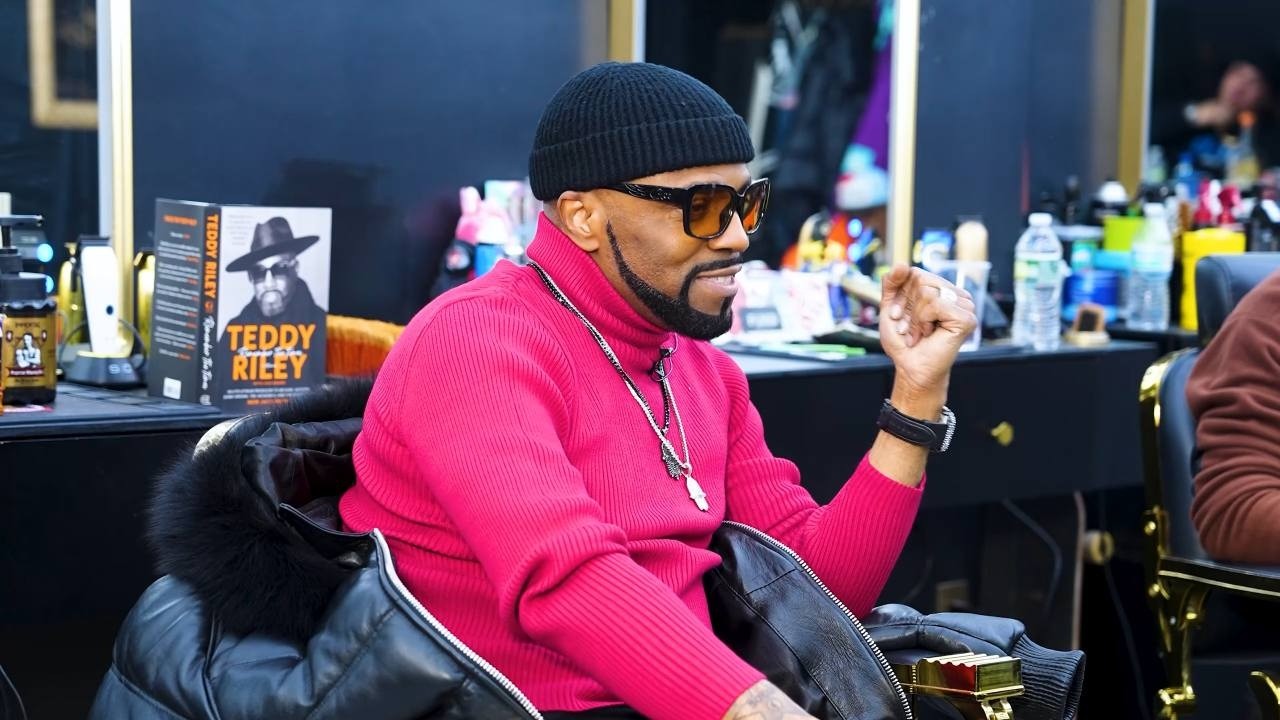 Teddy Riley appears on Math Hoffa Podcast and Explains Why Rappers Fail ...